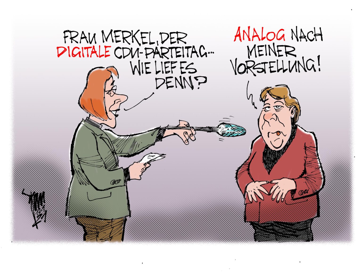 -Janson-Karikatur-aktuelle politische Karikaturen, Cartoons