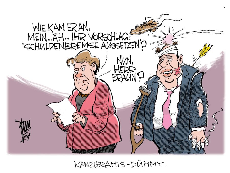 Kanzleramtsminister Helge Braun CDU Archives - Janson-Karikatur