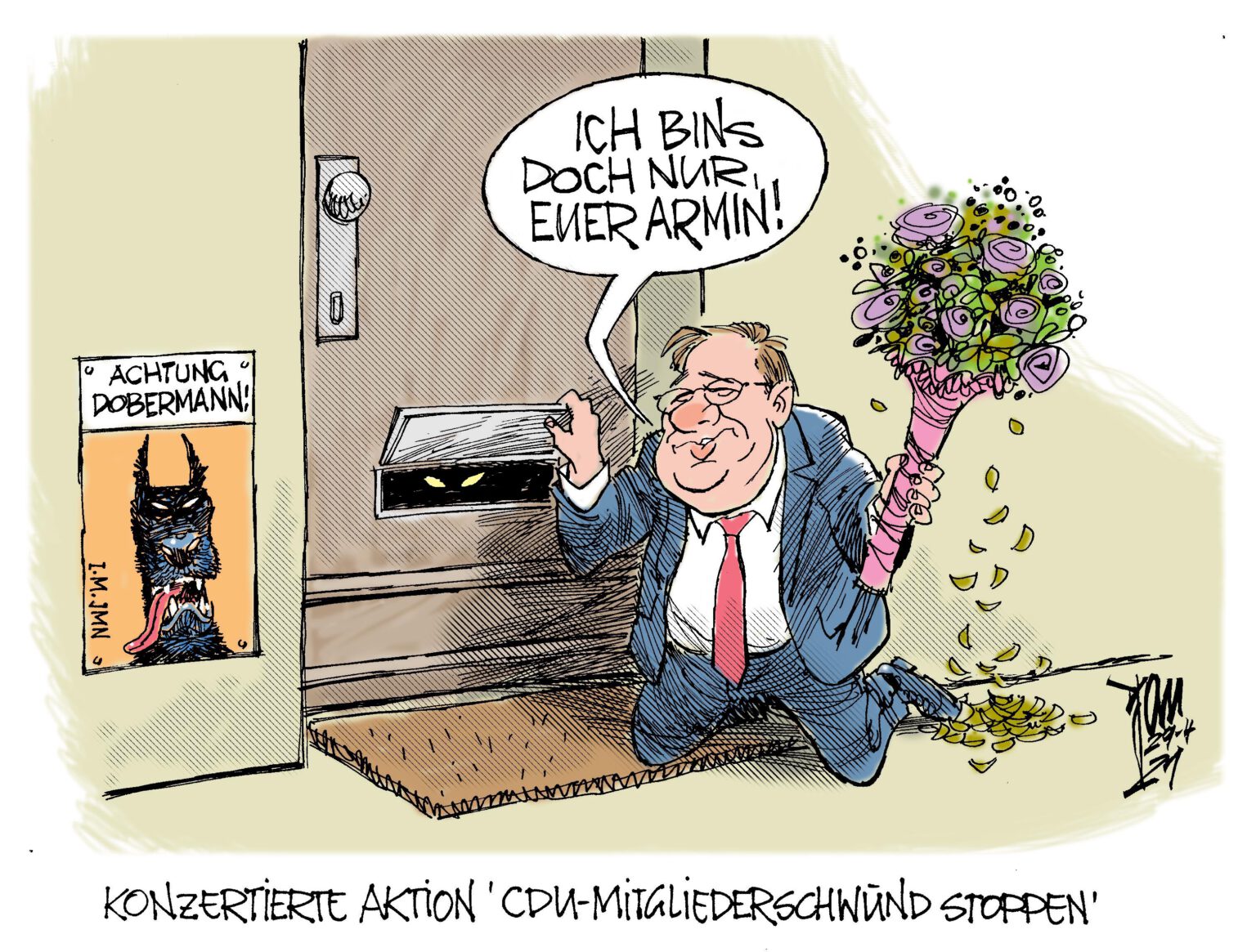 -Janson-Karikatur-aktuelle politische Karikaturen, Cartoons