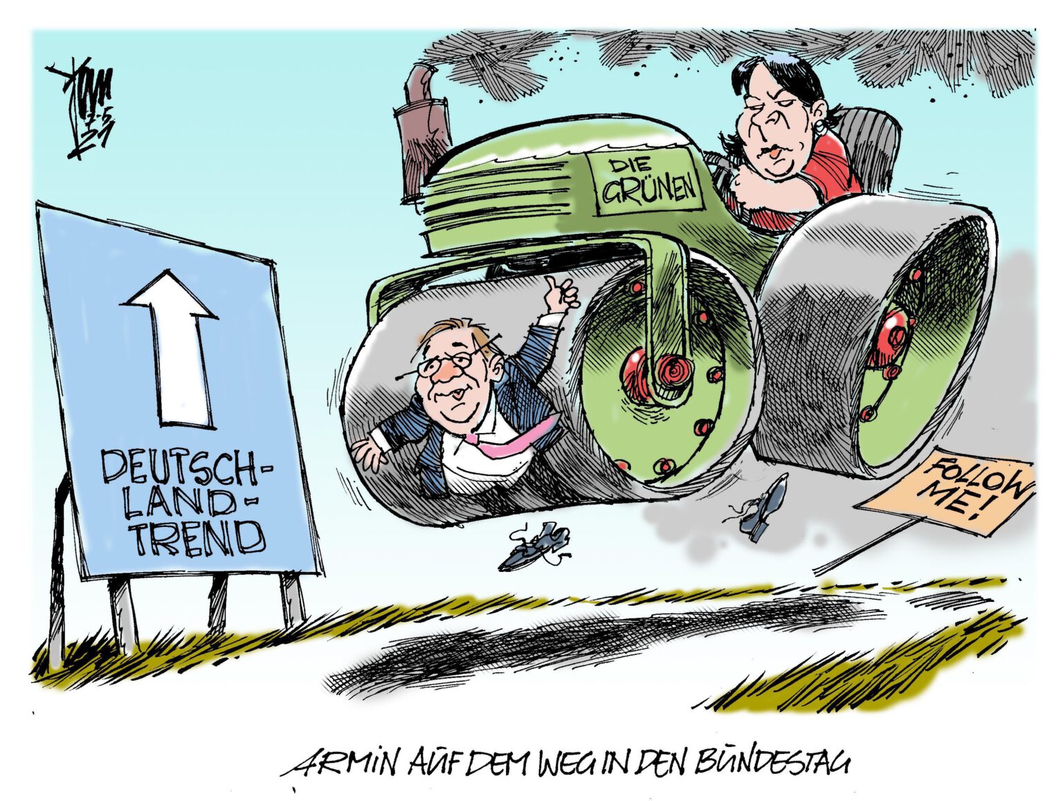 -Janson-Karikatur-aktuelle politische Karikaturen, Cartoons