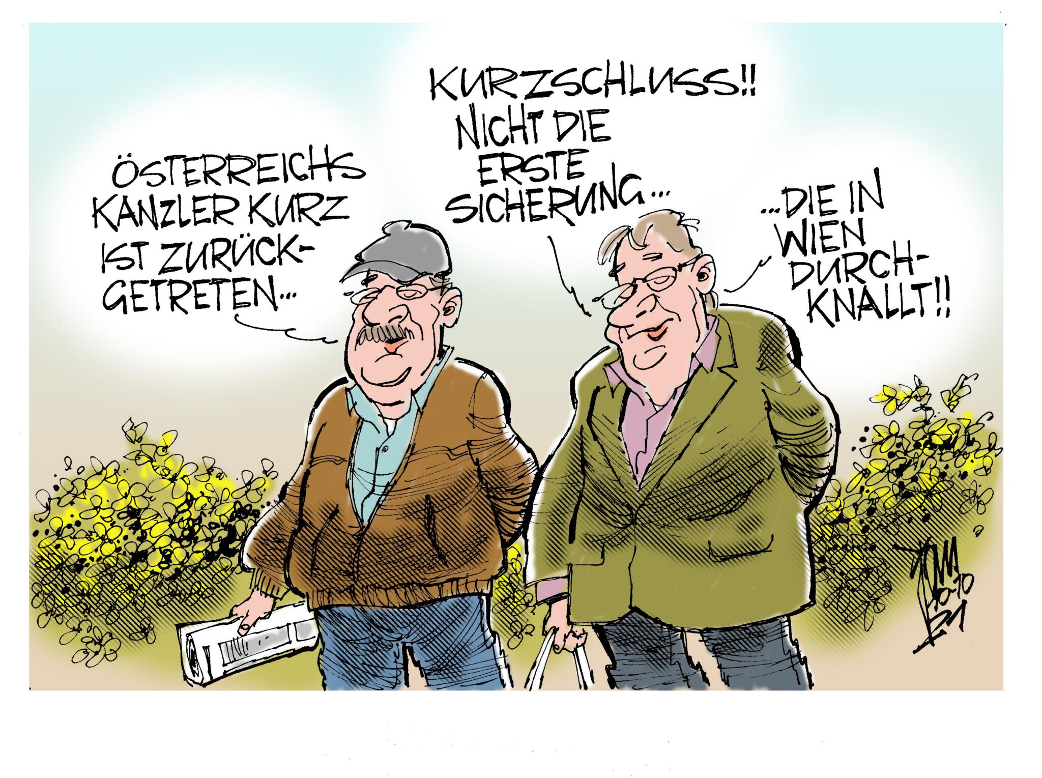 -Janson-Karikatur-aktuelle politische Karikaturen, Cartoons