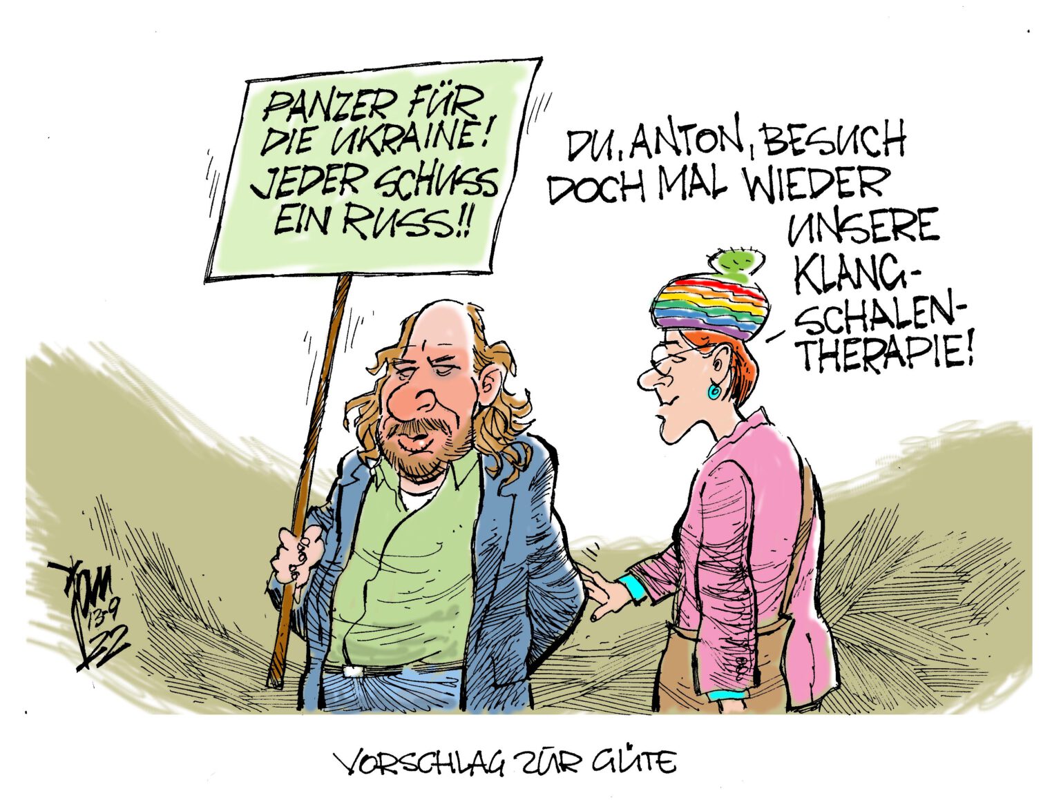 Anton Hofreiter Die Grünen Archives - Janson-Karikatur
