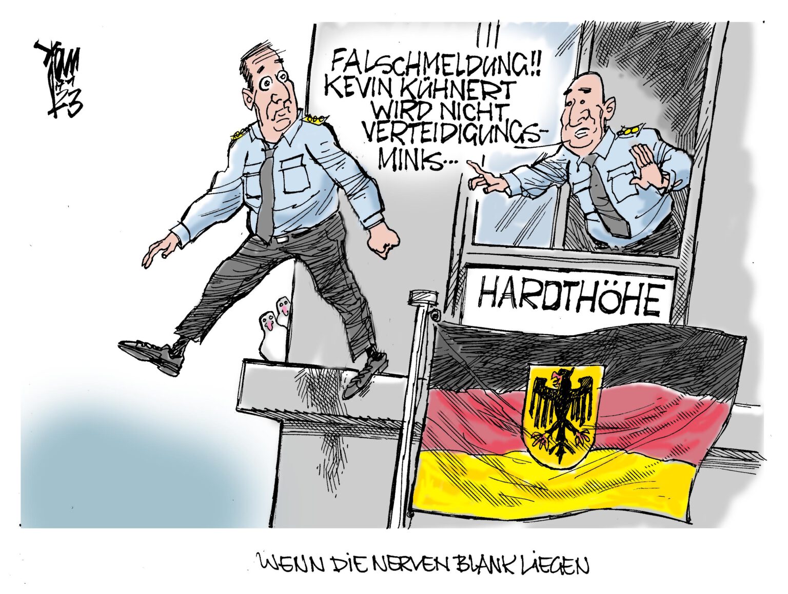 -Janson-Karikatur-aktuelle politische Karikaturen, Cartoons