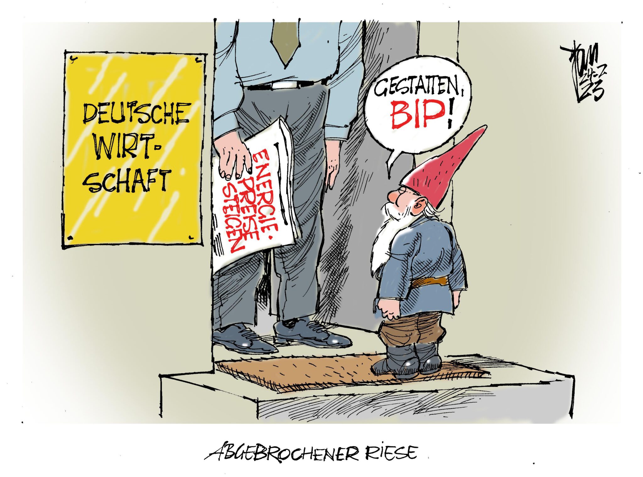 Deutsche Wirtschaft Archives - Janson-Karikatur