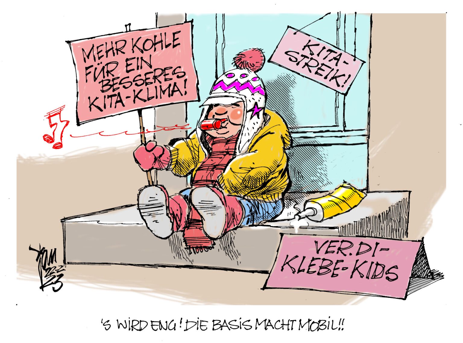 Klima-Kleber Archives - Janson-Karikatur