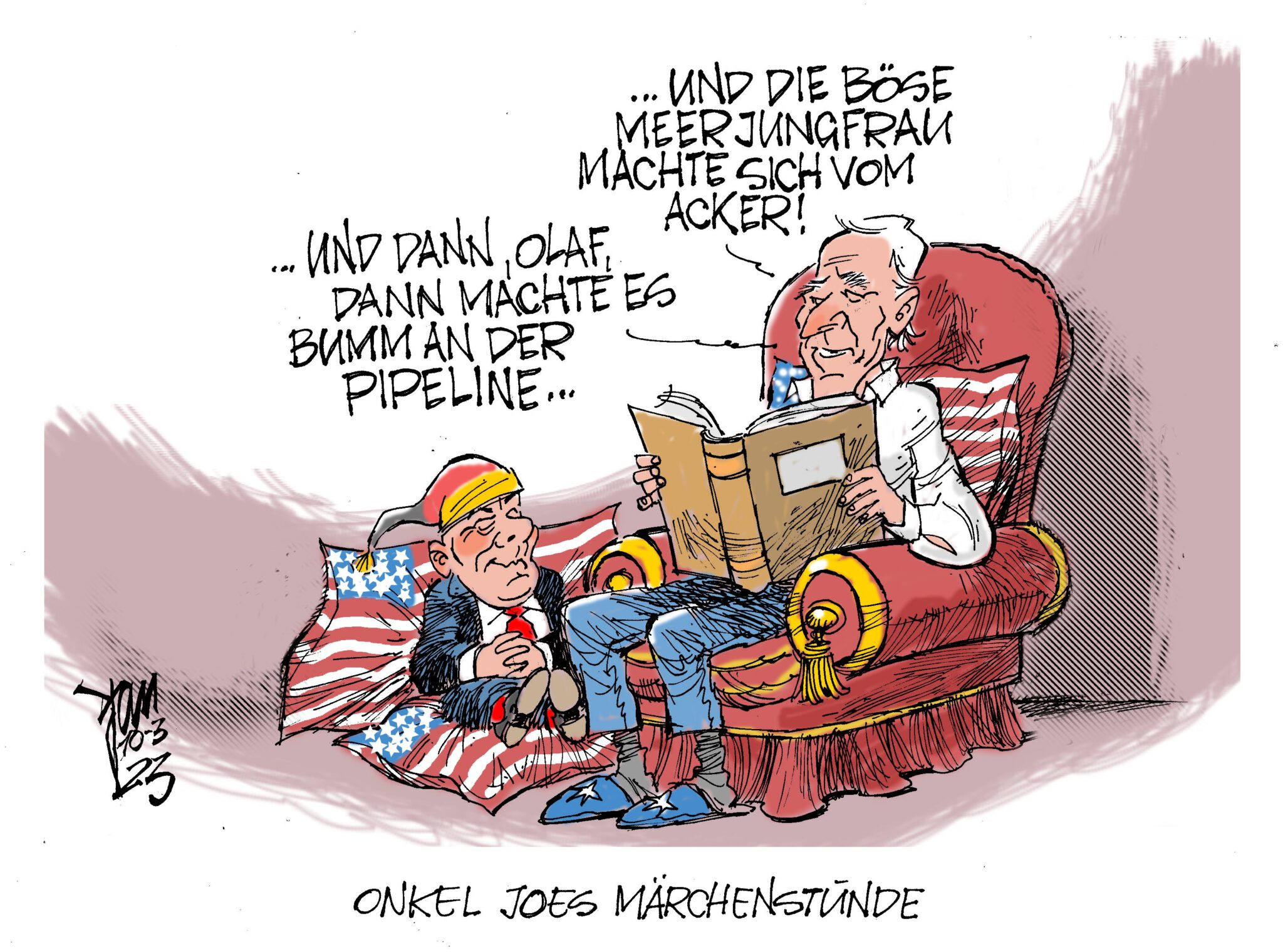 Nord Stream Pipeline Archives - Janson-Karikatur