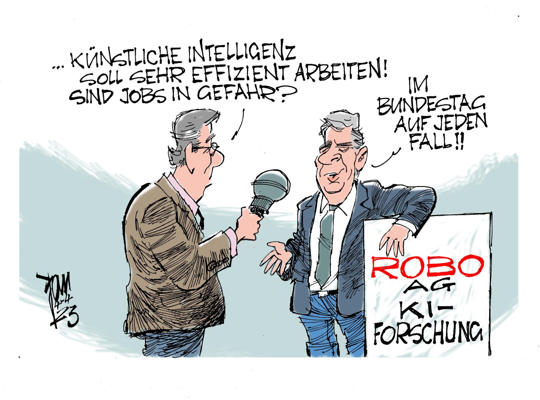 Künstliche Intelligenz Archives - Janson-Karikatur