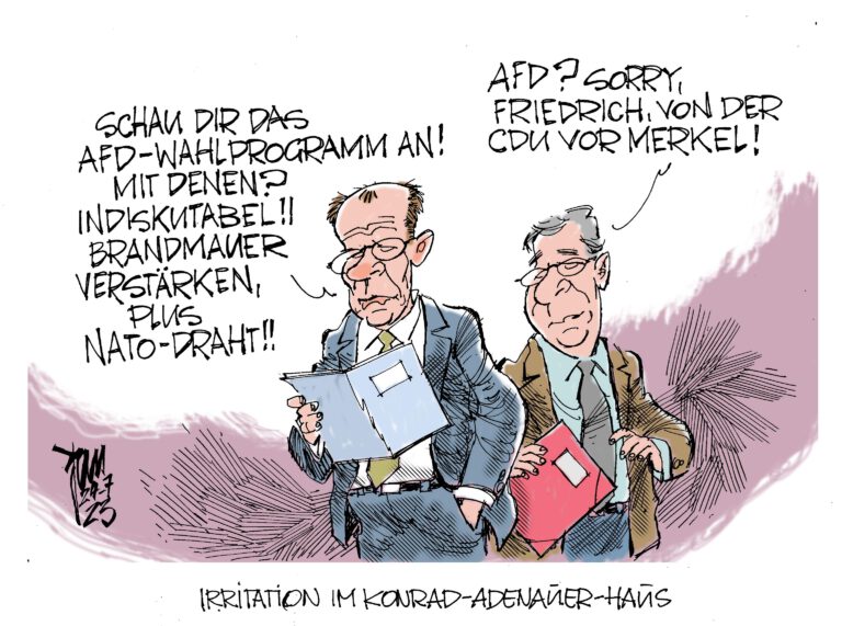 -Janson-Karikatur-aktuelle politische Karikaturen, Cartoons