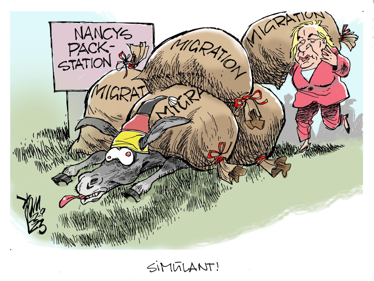 -Janson-Karikatur-aktuelle politische Karikaturen, Cartoons