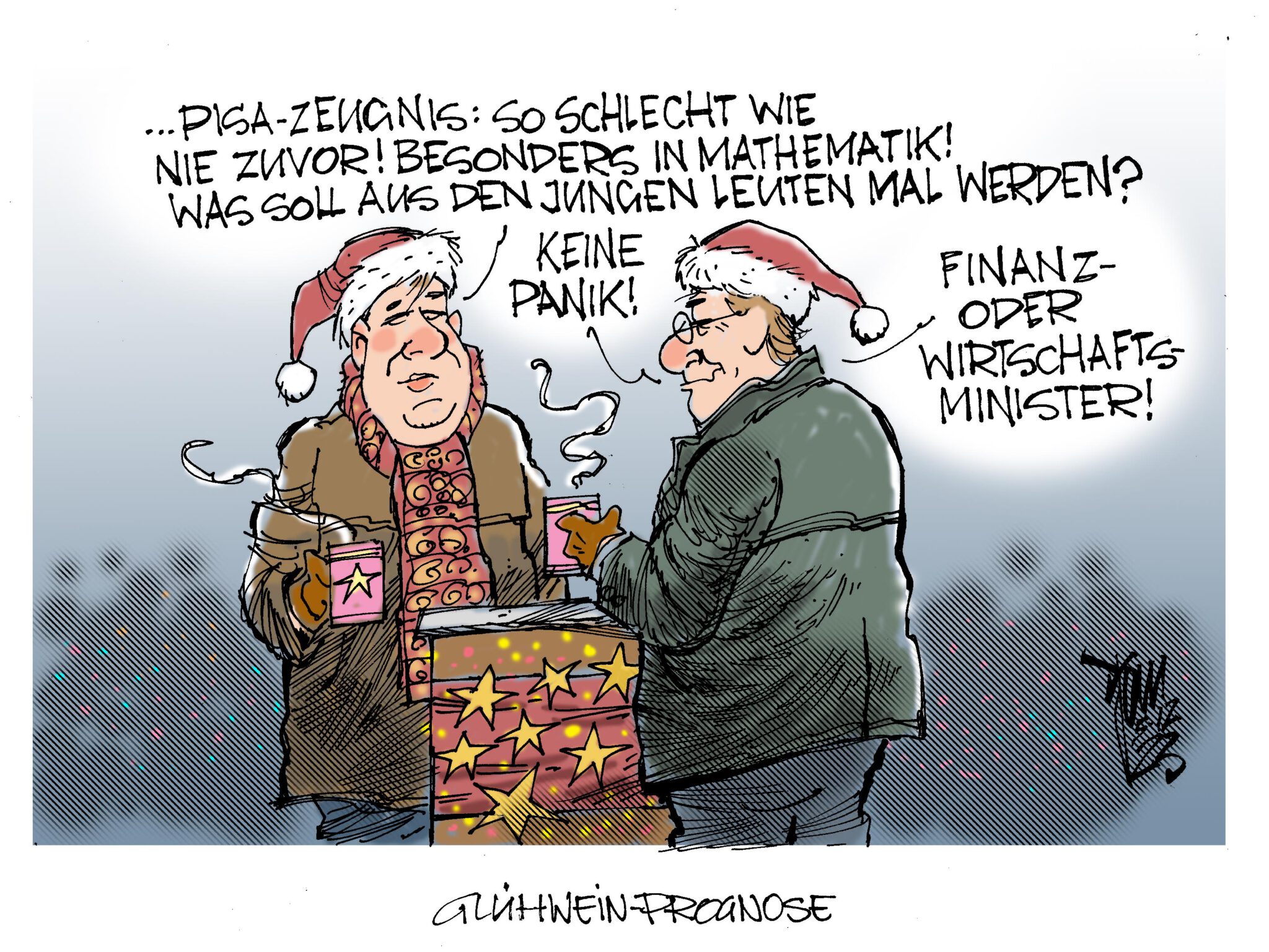 Pisa-Studie 23-12-05 - Janson-Karikatur Pisa-Studie 23-12-05 - Janson-Karikatur