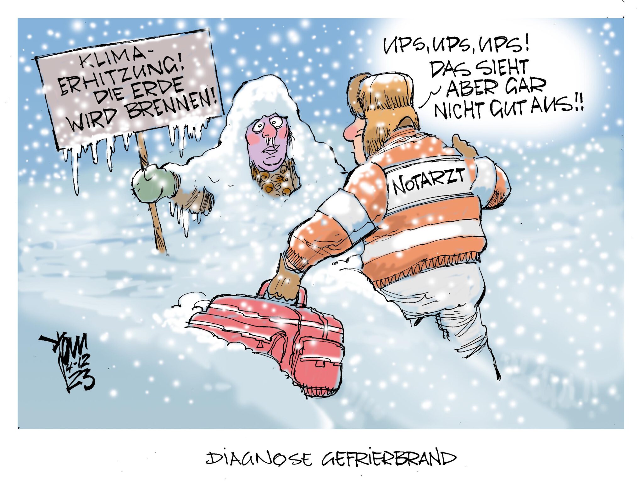 -Janson-Karikatur-aktuelle politische Karikaturen, Cartoons