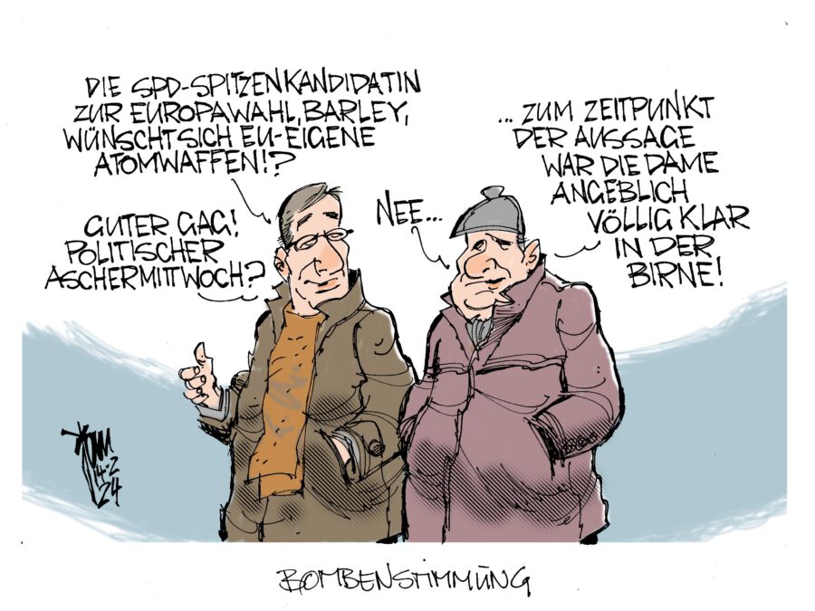 -Janson-Karikatur-aktuelle politische Karikaturen, Cartoons