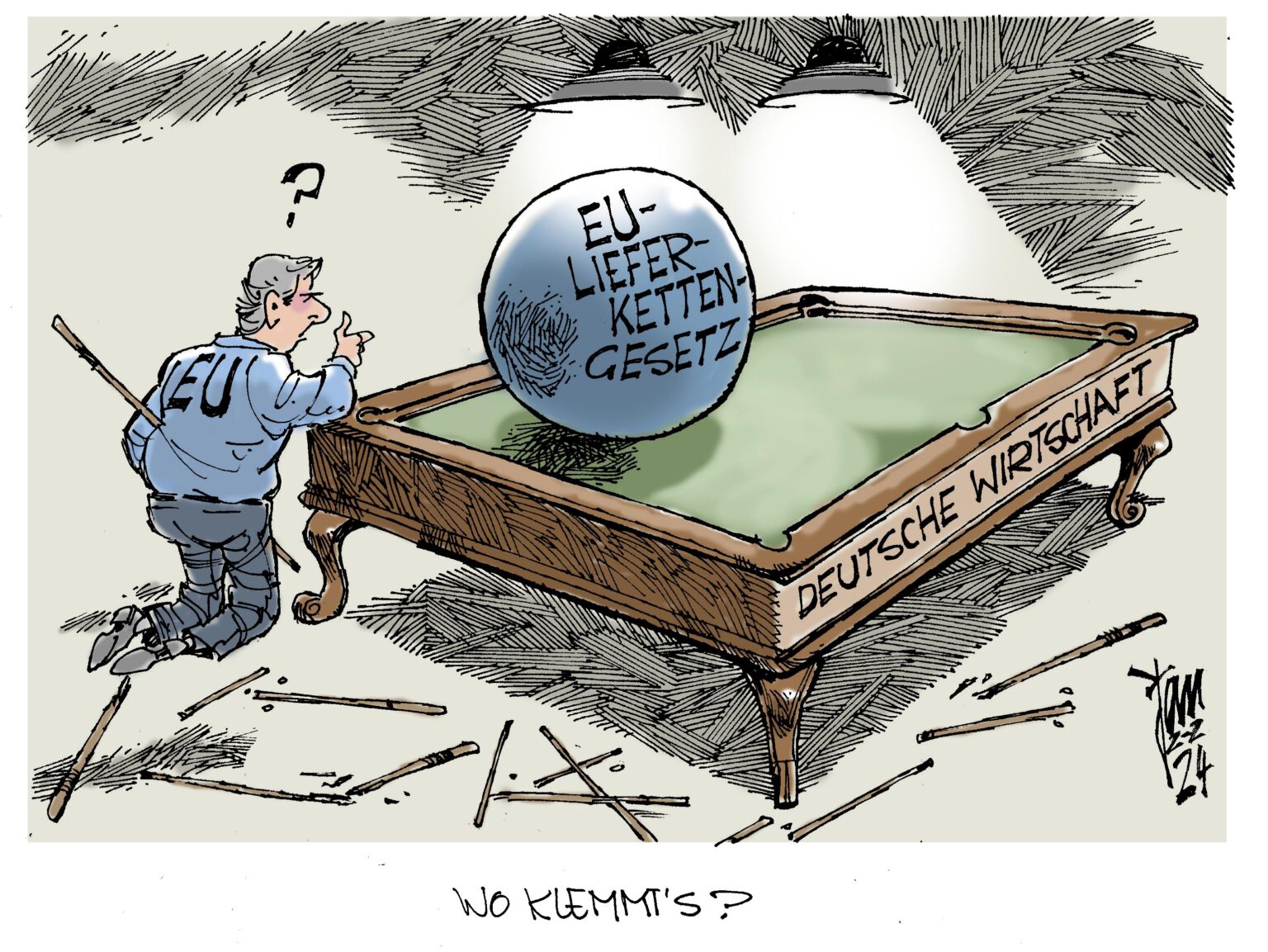 Deutsche Wirtschaft Archives - Janson-Karikatur