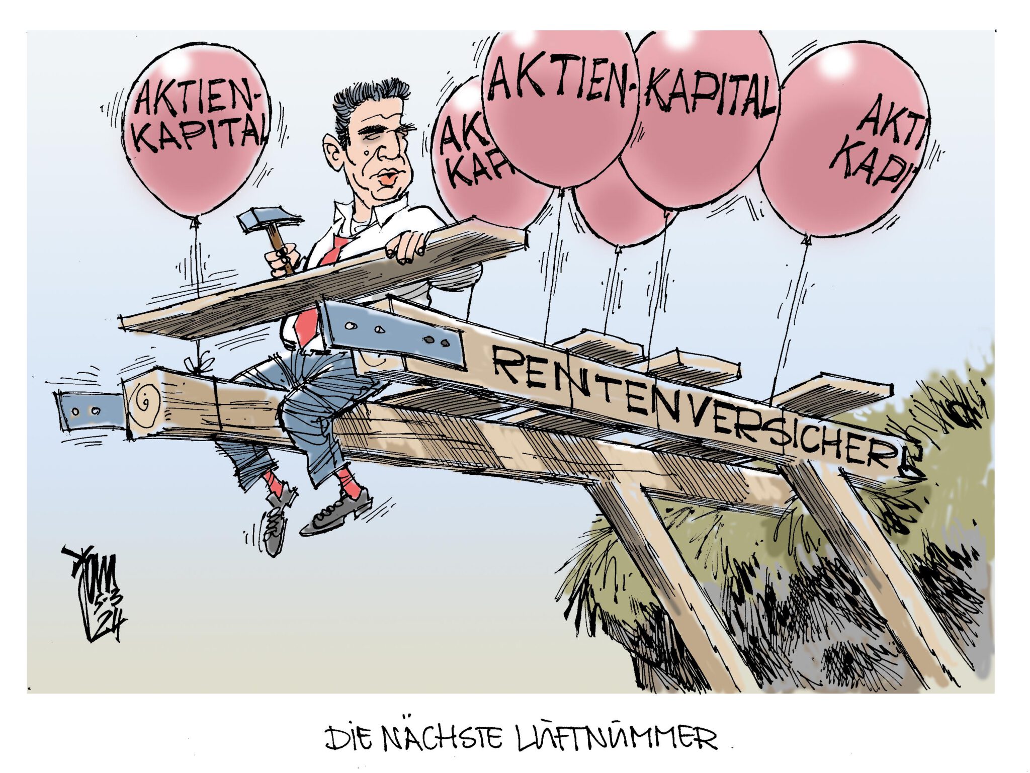 -Janson-Karikatur-aktuelle politische Karikaturen, Cartoons