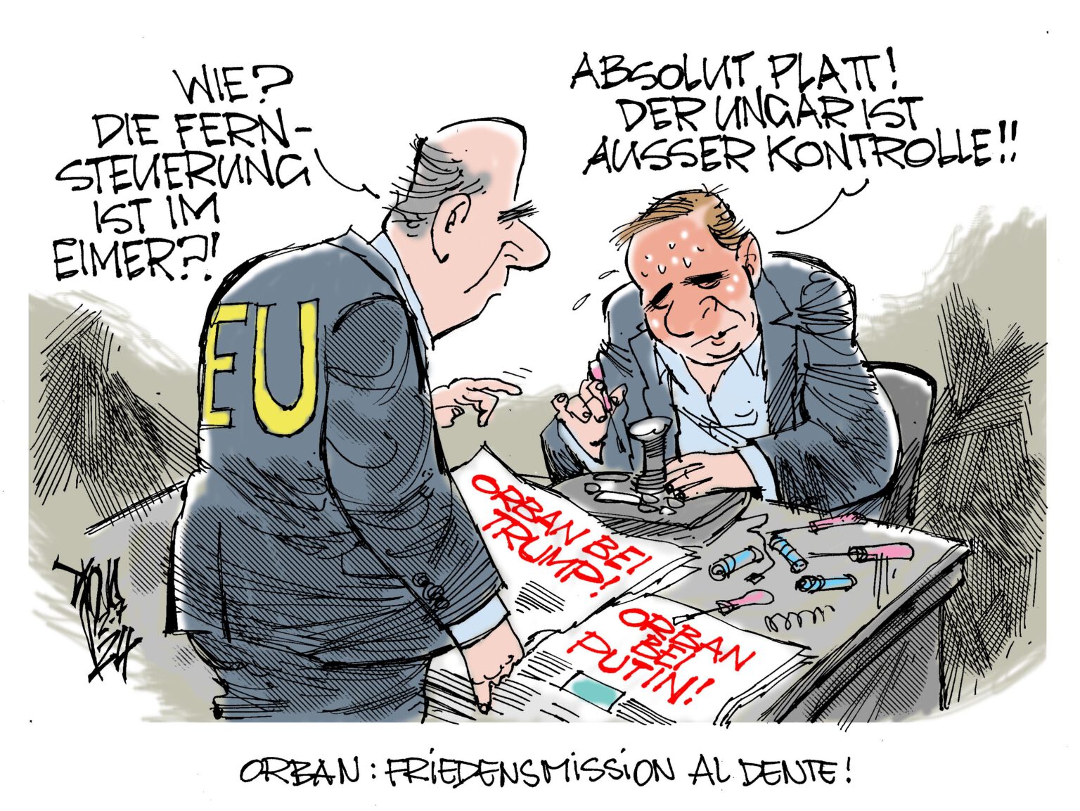 EU Archives - Janson-Karikatur