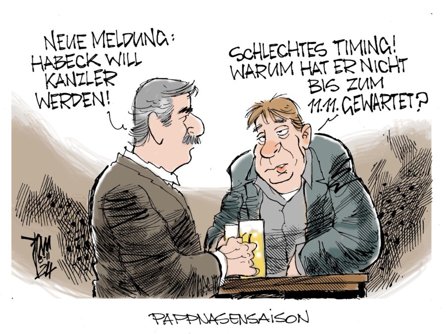 -Janson-Karikatur-aktuelle politische Karikaturen, Cartoons