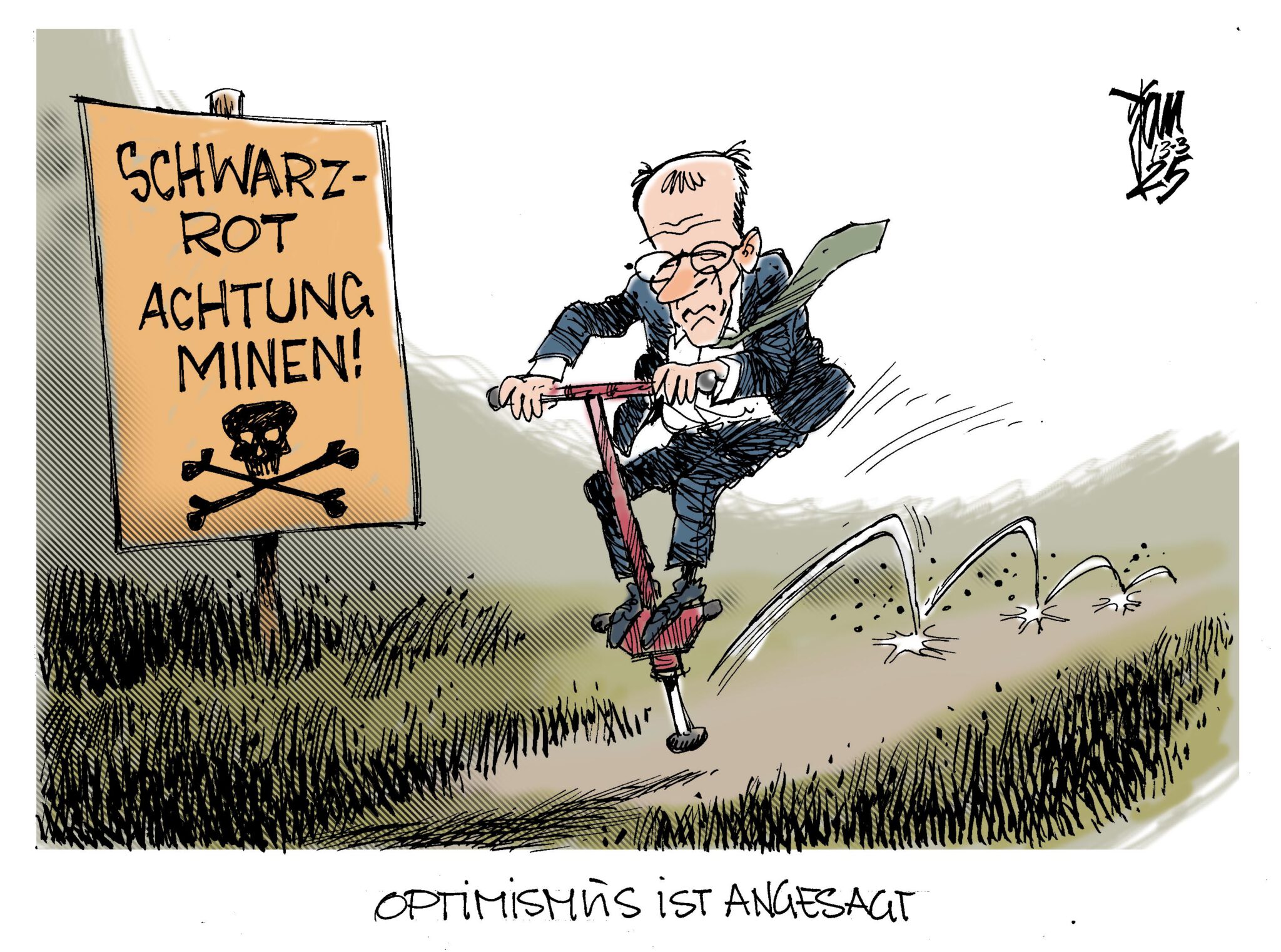 -Janson-Karikatur-aktuelle politische Karikaturen, Cartoons